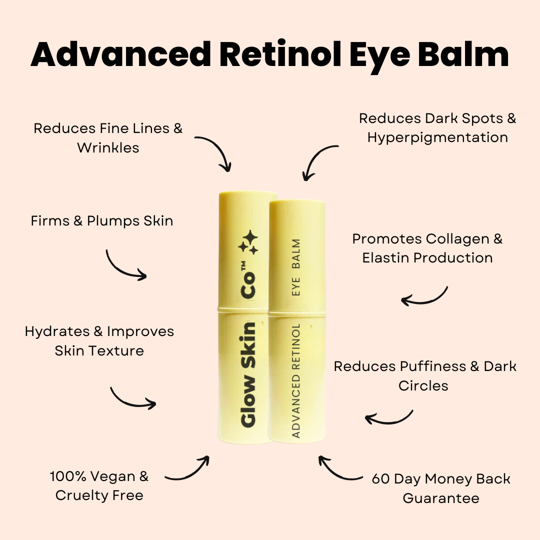 Advanced Retinol Eye Balm - Twin Pack | Glow SkinCo